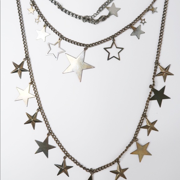 Jewelry | Vintage Layered Star Necklace | Poshmark